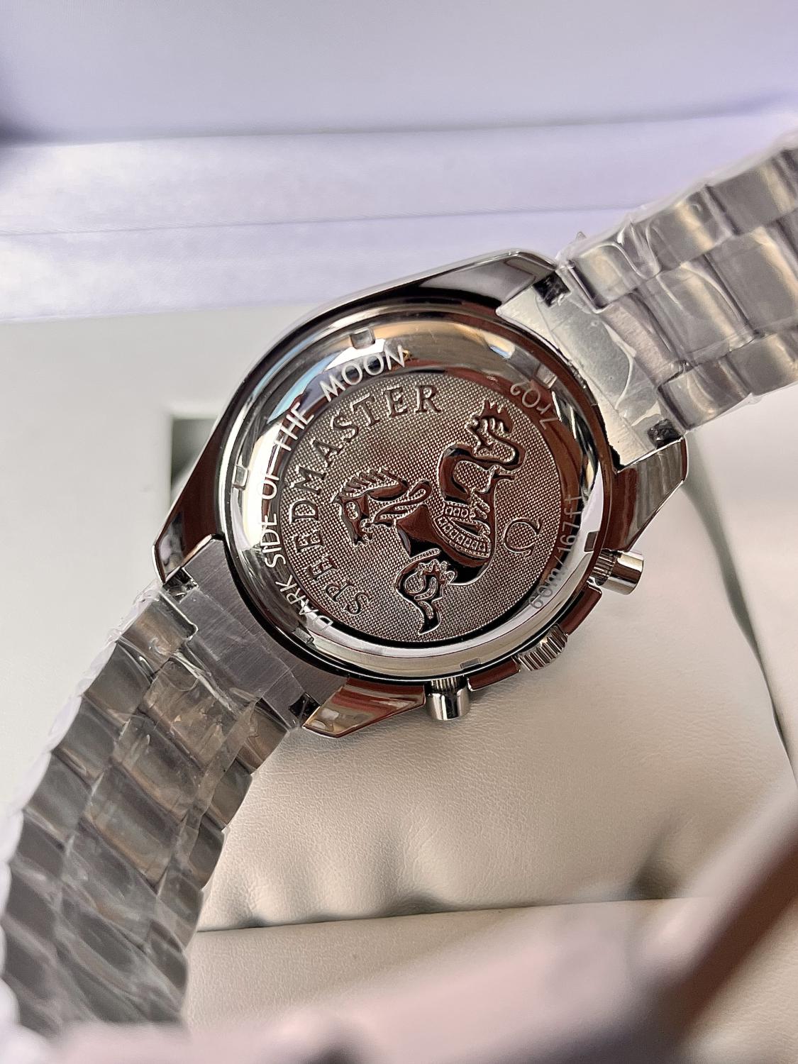OMEGA APOLLO 17 45TH ANNIVERSARY BLUE DIAL CHRONOGRAPH - GalaxyPlace.pk