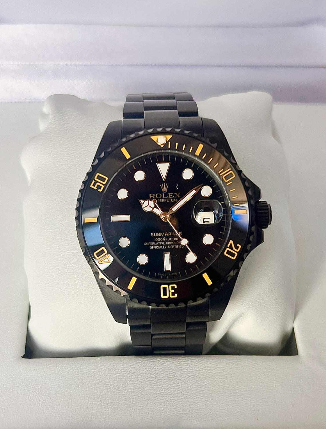 ROLEX SUBMARINER FULL BLACK - GalaxyPlace.pk