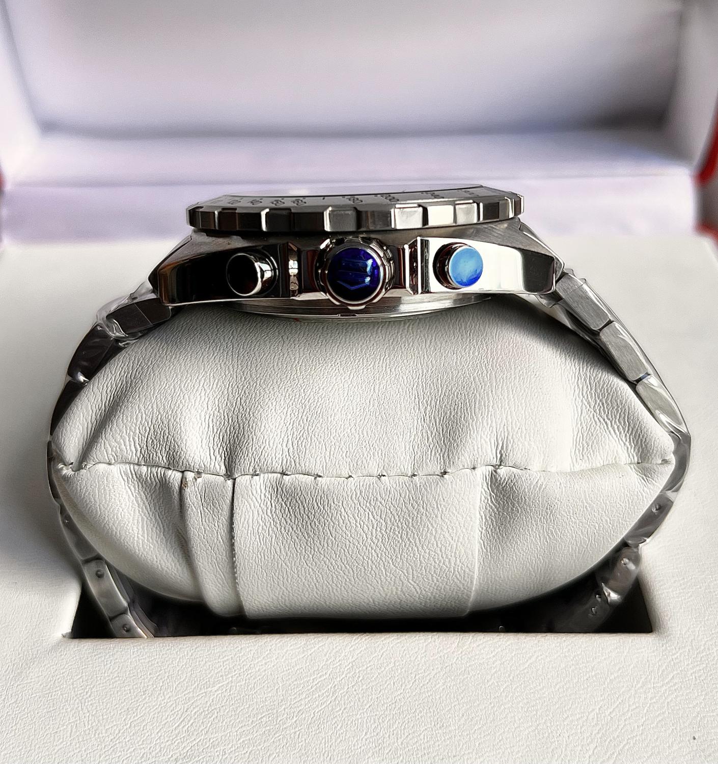 TAG HEUER FORMULA 1 CLB 16 CHRONOGRAPH BLUE DIAL SILVER - GalaxyPlace.pk