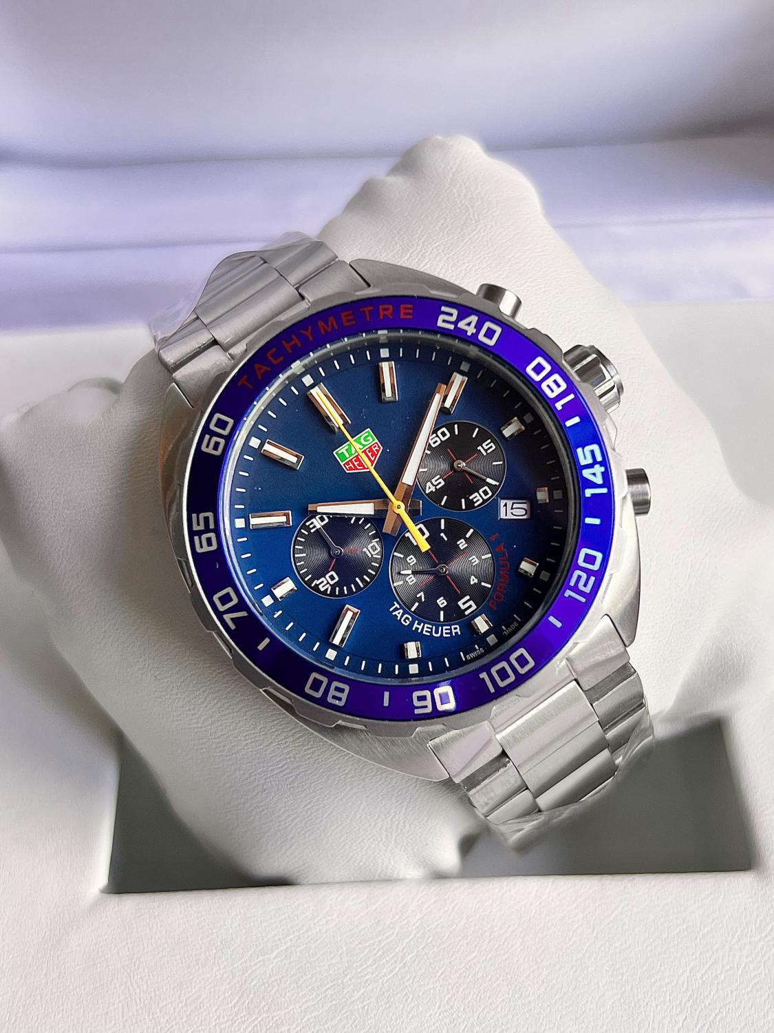 TAG HEUER FORMULA 1 RED BULL RACING BLUE DIAL - GalaxyPlace.pk