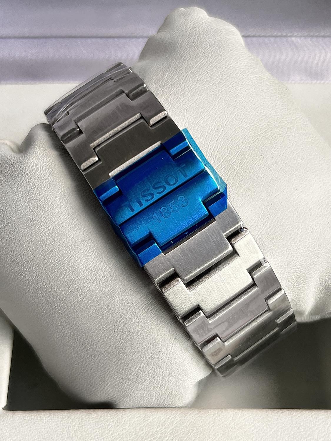 TISSOT PRX QUARTZ ICE BLUE DIAL WATCH - GalaxyPlace.pk